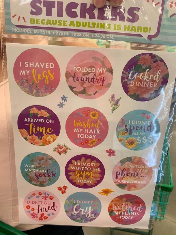 Adulting stickers because adulting is hard - Meme Guy Adulting stickers because adulting is hard - Meme Guy