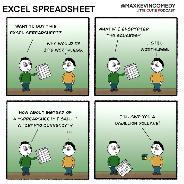 Excel Spreadsheet Meme Guy