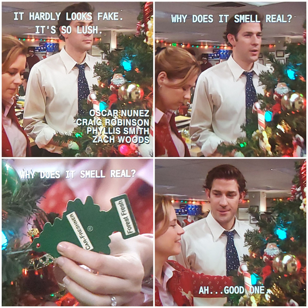 Fake Christmas Tree Hack Meme Guy