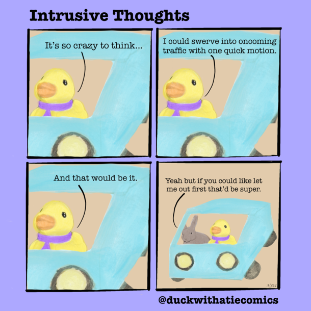 Intrusive Thoughts - Meme Guy Intrusive Thoughts - Meme Guy